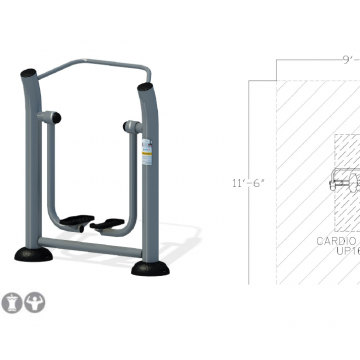 Cardio Walker - Outdoor Fitness Equipment - ActionFit