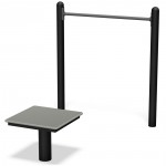Horizontal Chin-Up Station with Platform | Outdoor Gym | ActionFit