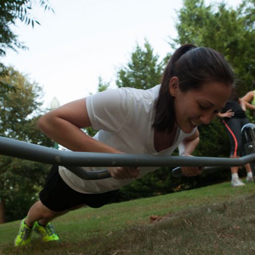 Push-Up Station | Outdoor Gym Equipment | ActionFit