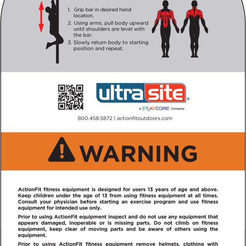 Chin-Up Station - Outdoor Fitness Equipment - ActionFit