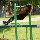 Horizontal Chin-Up Station | Outdoor Gym | ActionFit