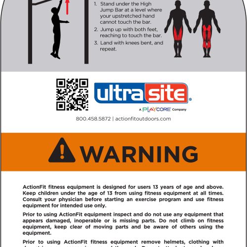 High Jump Station - Outdoor Fitness Equipment - ActionFit