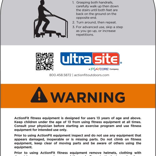 Assisted Step Trainer - Outdoor Fitness Equipment - ActionFit