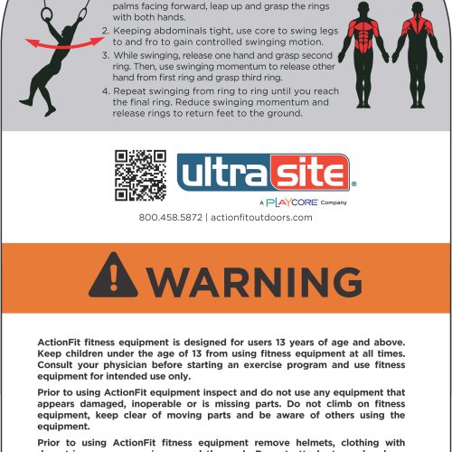 Trapeze Rack - Outdoor Fitness Equipment - ActionFit