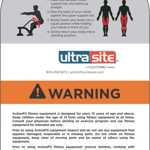 Roman Chair Squat - Outdoor Fitness Equipment - ActionFit